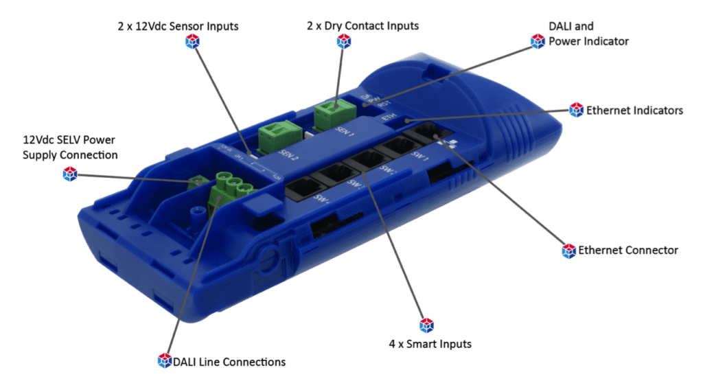 RAPIX DALI eHub アプリケーション コントローラー - RAPIX DALI-2 | 調光 単一障害点(SPOF)がない堅牢な ...